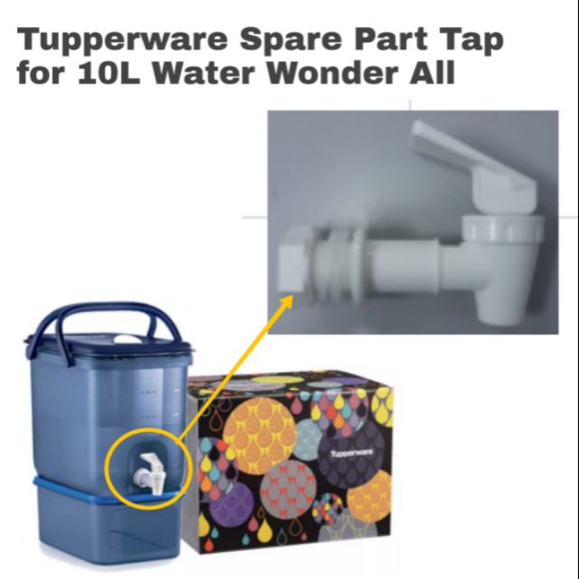 🔥HOT ITEM🔥 Tupperware Spare Tap for 10L Water Wonder All | Shopee Malaysia