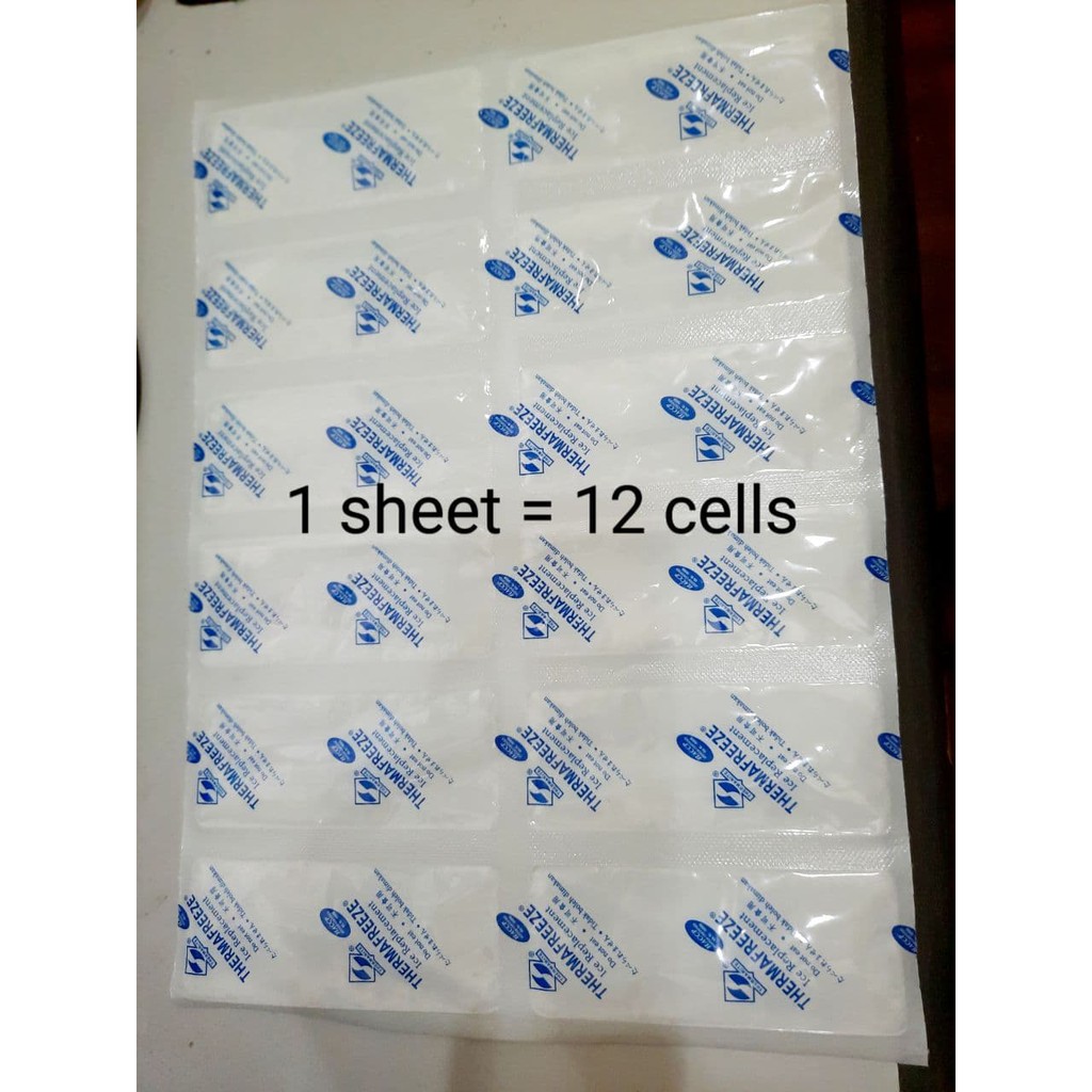 Ice Pack / Ice Gel / Pek Ais / Thermafreeze Gel Pack / Pek Sejuk Ready ...