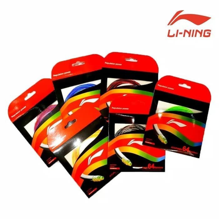 Original Li-Ning AP64 Rainbow Badminton Racket Strings | Shopee Malaysia