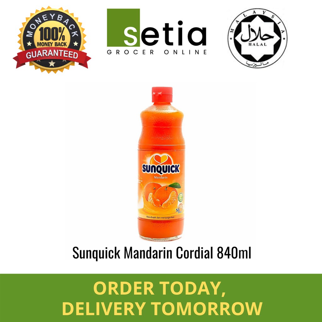 Sunquick Mandarin Cordial 700ml | Shopee Malaysia