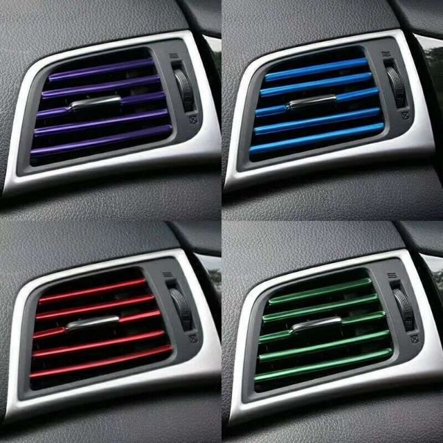 DF Car Strip Grid Decoration Line Wire Sticker Lining Dashboard Aircond ...