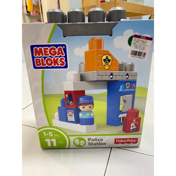 Mega Block Police Station | Shopee Malaysia