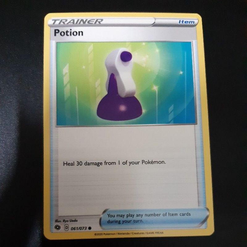 Pokemon card TCG: Champion's Path Trainer: Potion 061/073 (NON HOLO ...
