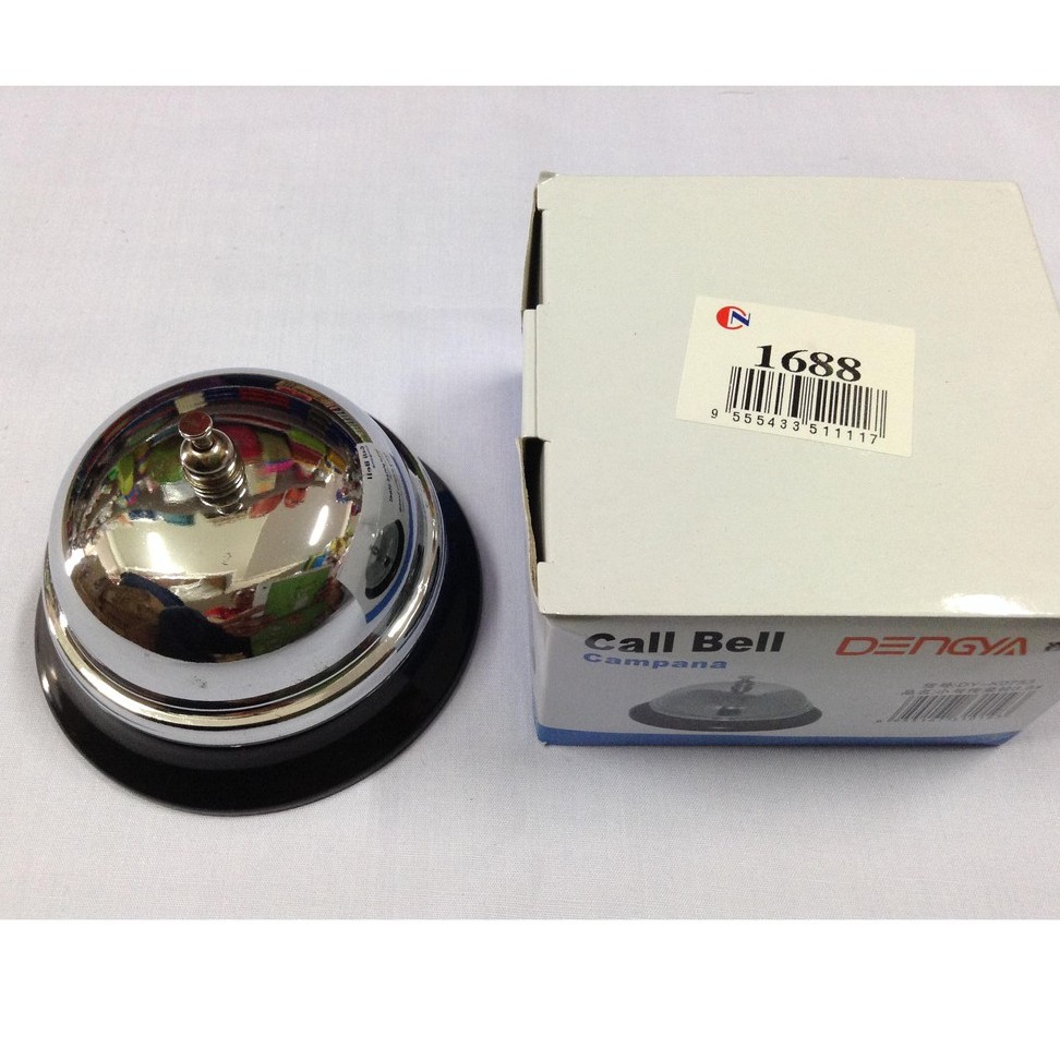 1pc Counter/ Table Calling Bell (Stainless Steel) | Shopee Malaysia