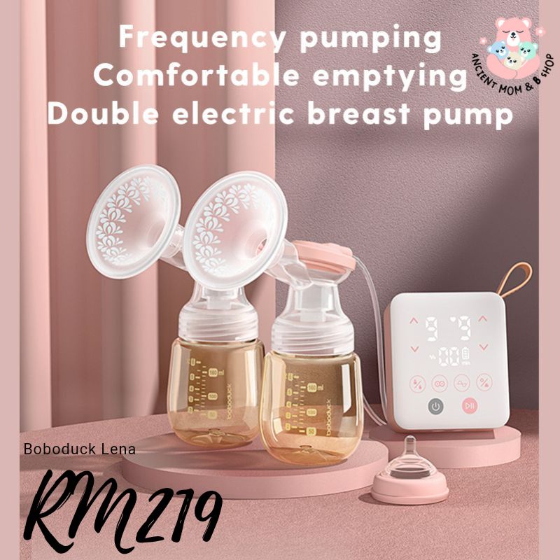 Boboduck - Lena Electric Double Breastpump ( PPSU ) - WITHOUT BOX & MANUAL BOOK | Shopee Malaysia