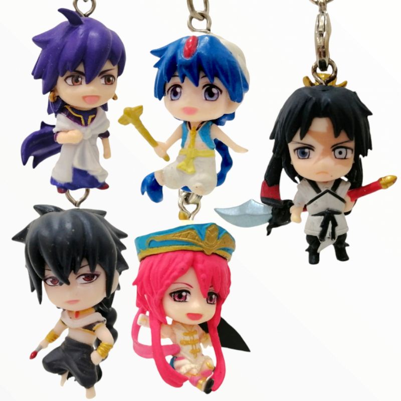 original banpresto magi the labyrinth of magic figure keychain | Shopee ...