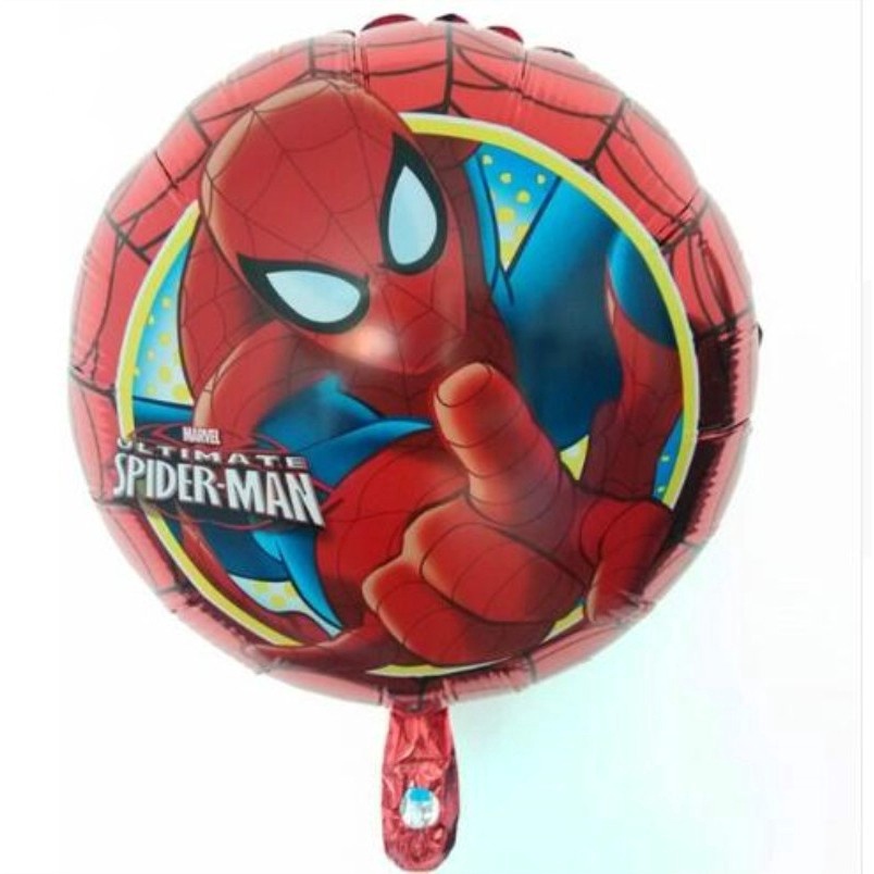 18inch Super Hero Balloons Avengers Spiderman Captain America Bat Foil ...