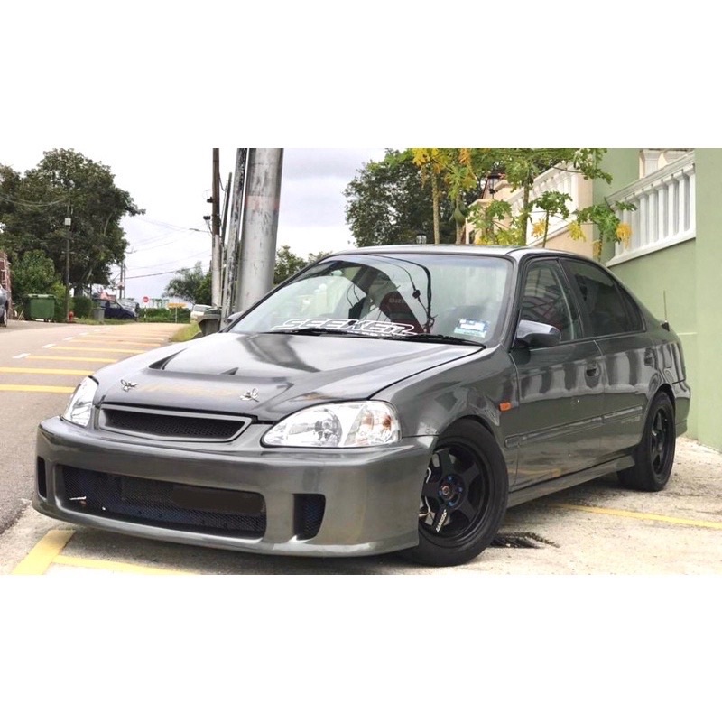 HONDA CIVIC EK99 EK N1 FRONT BUMPER AIRWALKER EK9 EJ 1999/ EJ 96-96 ...