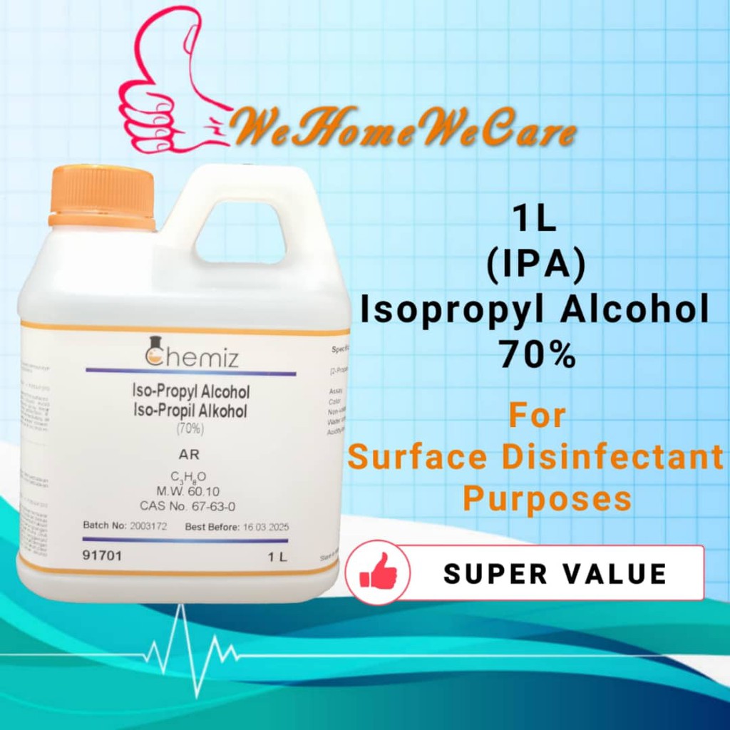 READY STOCKS 💥 Surface Disinfectant - Isopropyl Alcohol IPA 70% ...