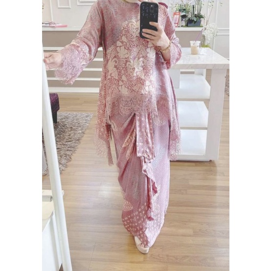 KURUNG JAWA LACE INSTANT PARIO SEMI VISCOSE ☑️BAJU KURUNG PARIO LACE ...