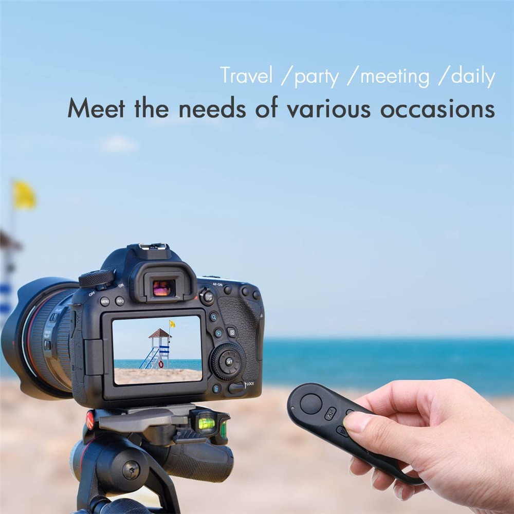 AODELAN BR-E1A Wireless Camera Remote Control Bluetooth Shutter Release for Canon EOS R3, R5, R6 ...