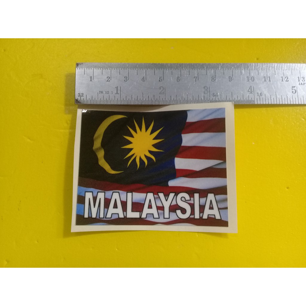 20230827-1239 0066A MALAYSIA FLAG BENDERA Body Sticker / Stripe ...