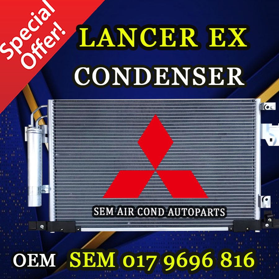 MITSUBISHI LANCER EX OEM CONDENSER/ KONDENSER (CAR AIRCOND SYSTEM ...