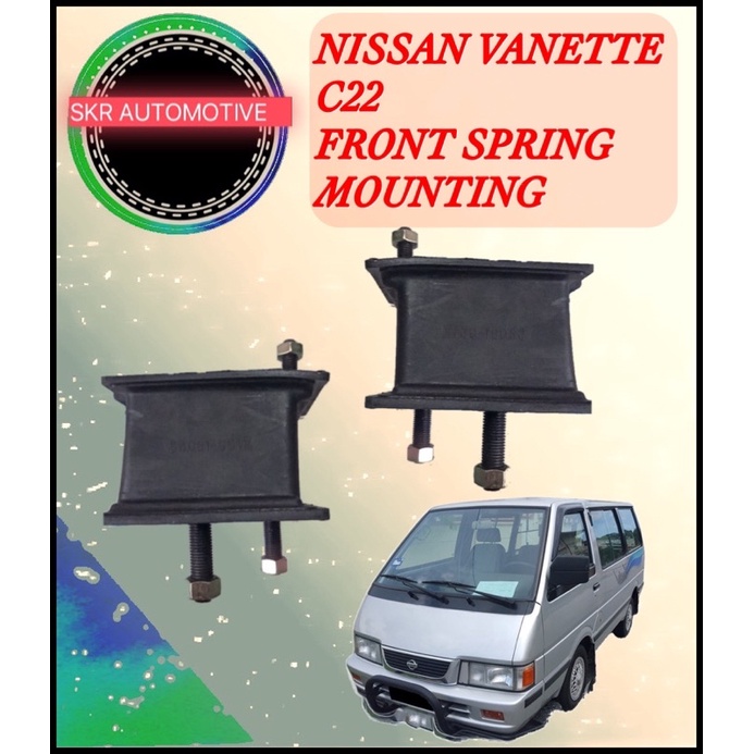 NISSAN VANETTE C22 FRONT SPRING MOUNTING BUMPER (RIGHT & LEFT) | Shopee ...
