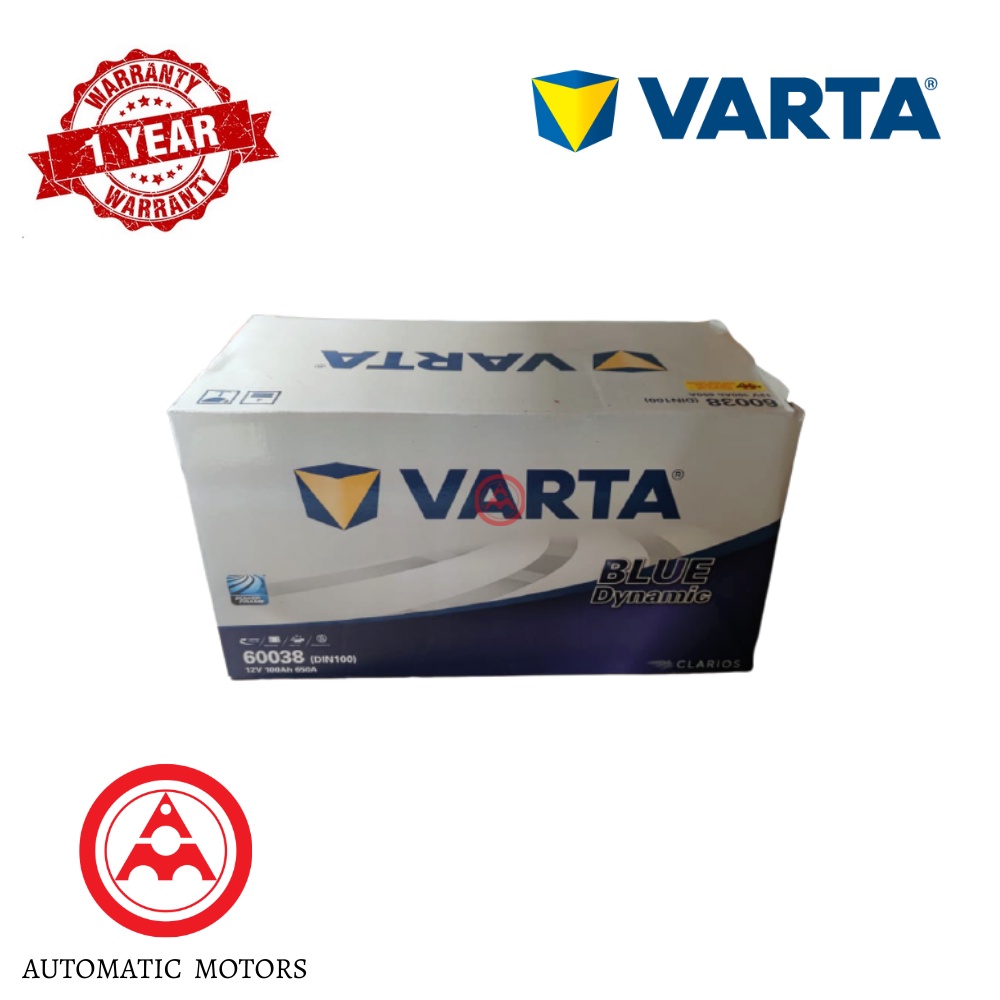 Mercedes Benz Varta Battery 12V100AH 650CCA DIN100 W203 W210 W211 W219 ...