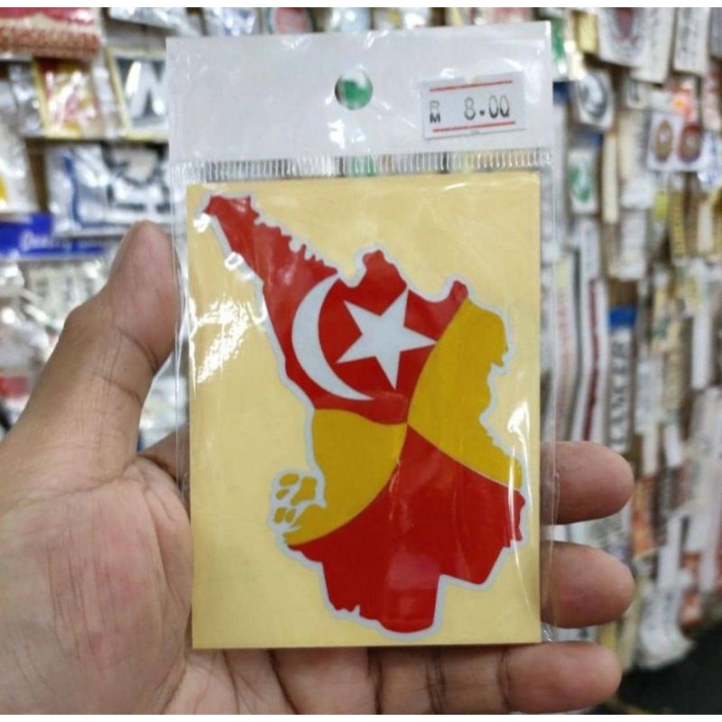 STIKER PETA NEGERI SELANGOR MOTOR KERETA REFLECTION | Shopee Malaysia