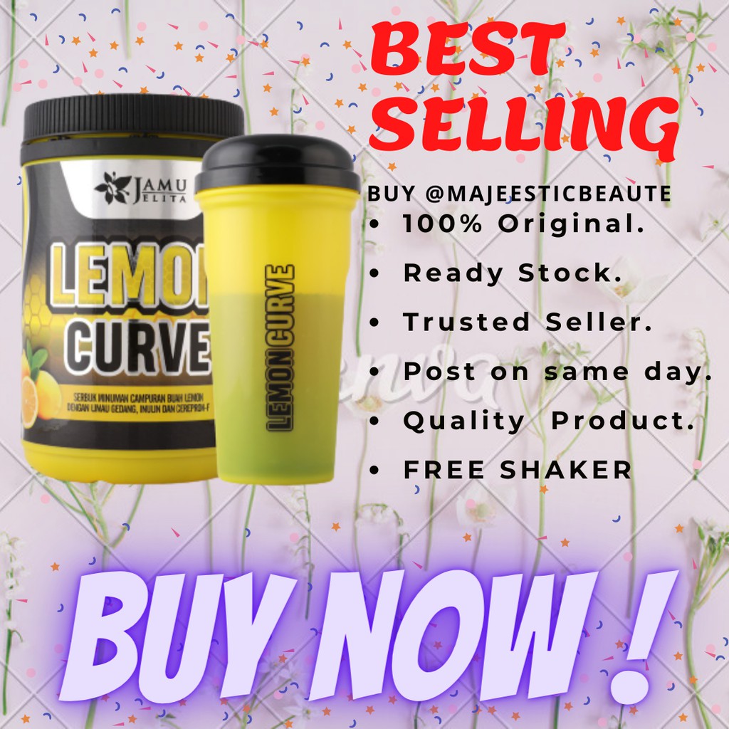 Jamu Jelita Lemon Curve (Lemon Plus) (Kurus Badan) | Shopee Malaysia
