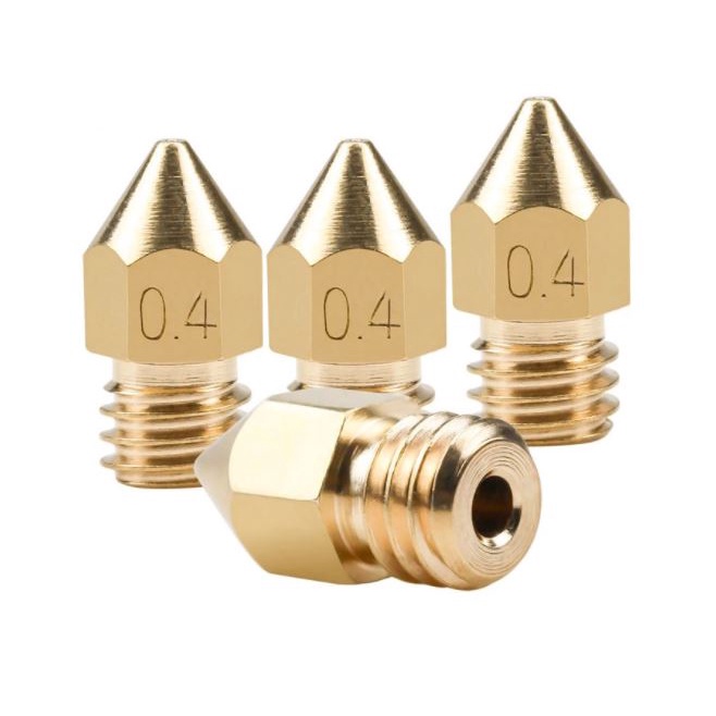 Replacement Nozzles 0.4mm for Creality Ender 3 / Ender 5 / CR-10 3D ...