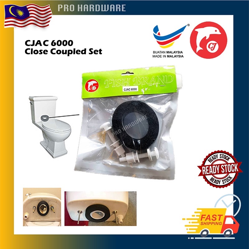 100% ORIGINAL CJ FISH BRAND CJAC 6000 WC TOILET CISTERN TANK CLOSE ...