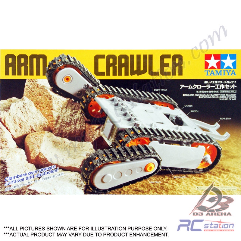 Tamiya STEM #70211 - Tamiya Arm crawler Assembly Kit [70211] | Shopee ...