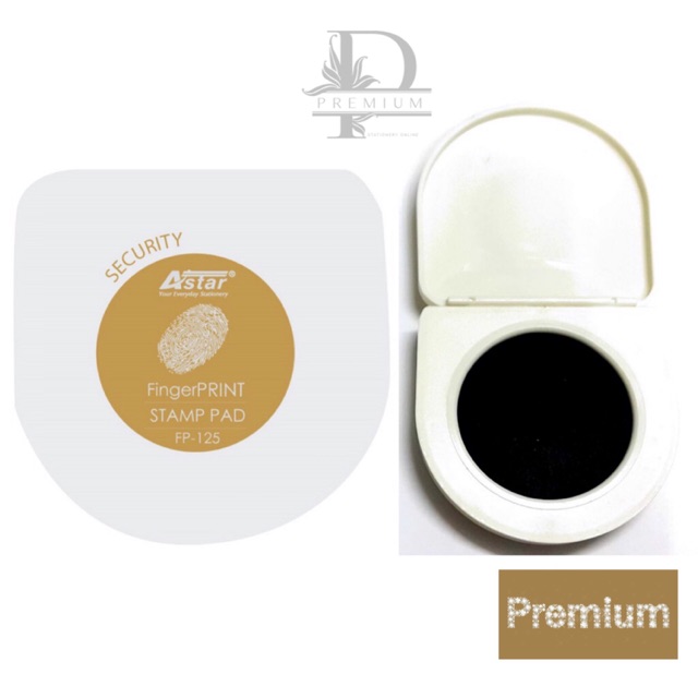 Astar FP-125 Thumb Print Pad / Finger Print Pad / Cop Jari / Jari Pad ...