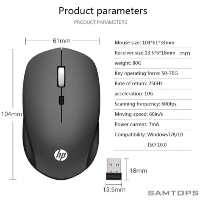 S1000 / X500 /S210/M10 PLUS WIRED/WIRELESS MOUSE.LIKE LOGITECH M185 ...
