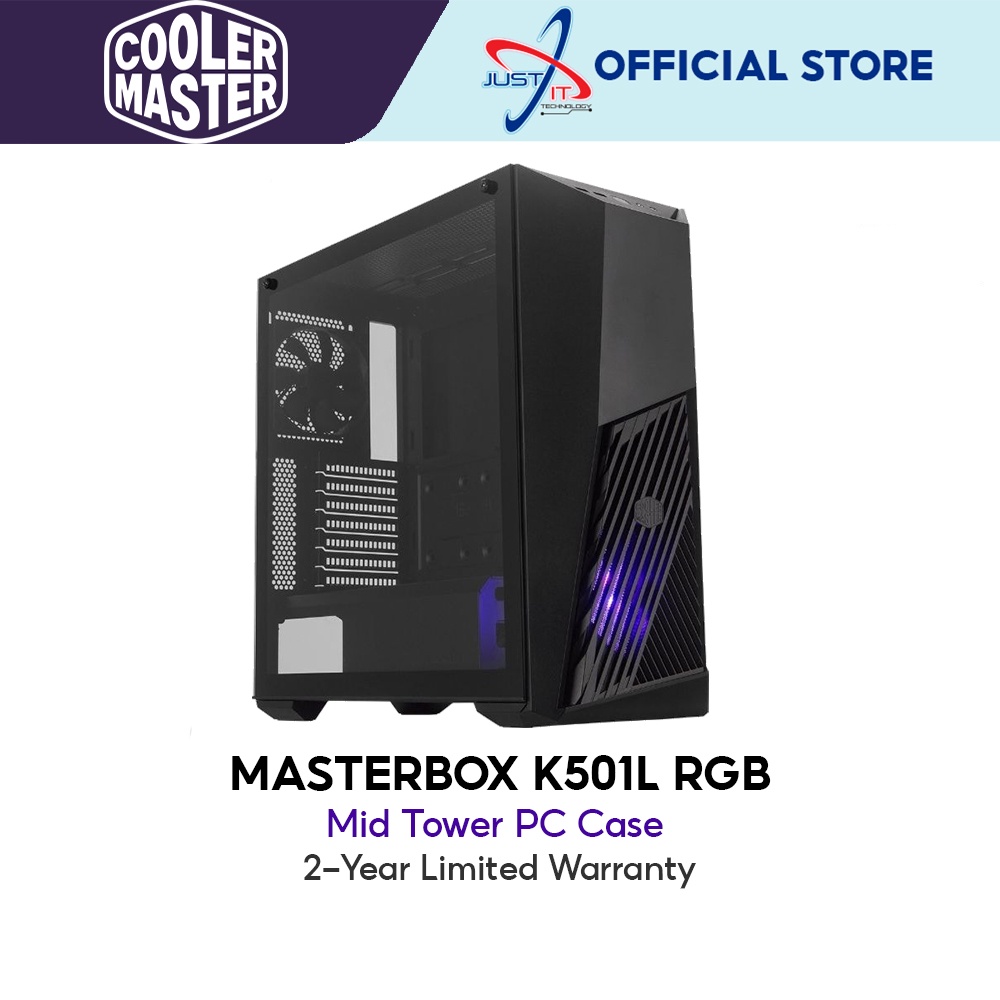 Cooler Master Masterbox K501L RGB Fan TG ATX Case MCB-K501L-KGNN-SR1 ...