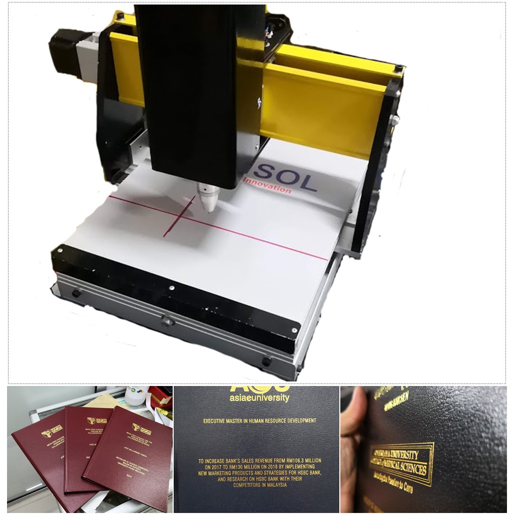 Digital Hardcover Stamping Machine/Digital Hot Stamping Machine/Thesis ...