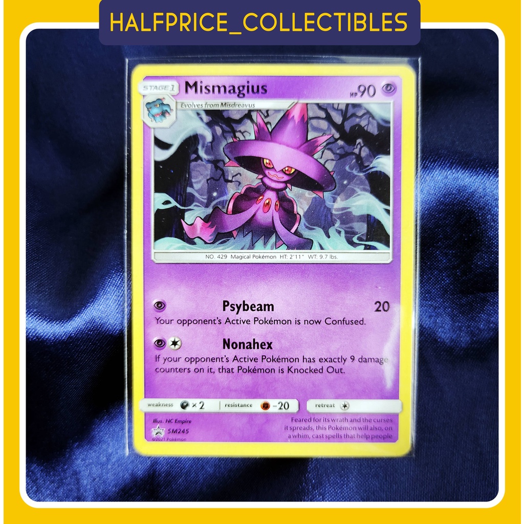 [ POKEMON TCG ] MISMAGIUS PROMO BRILLIANT STARS STAR COLLECTORS CARD ...