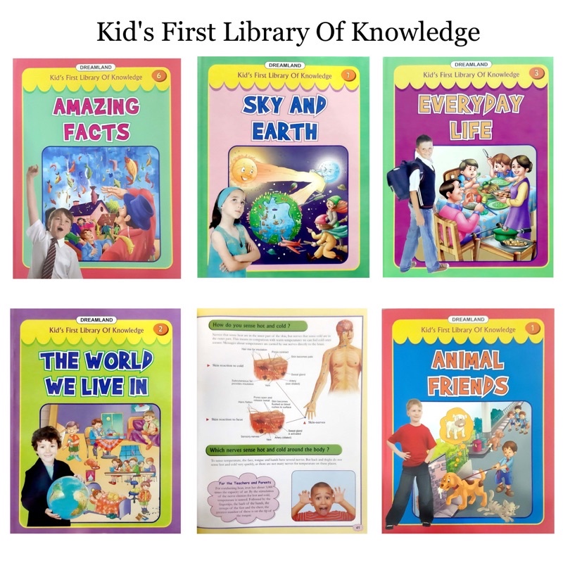 PM: Kid's First Library Of Knowledge (Hardcover) | Shopee Malaysia
