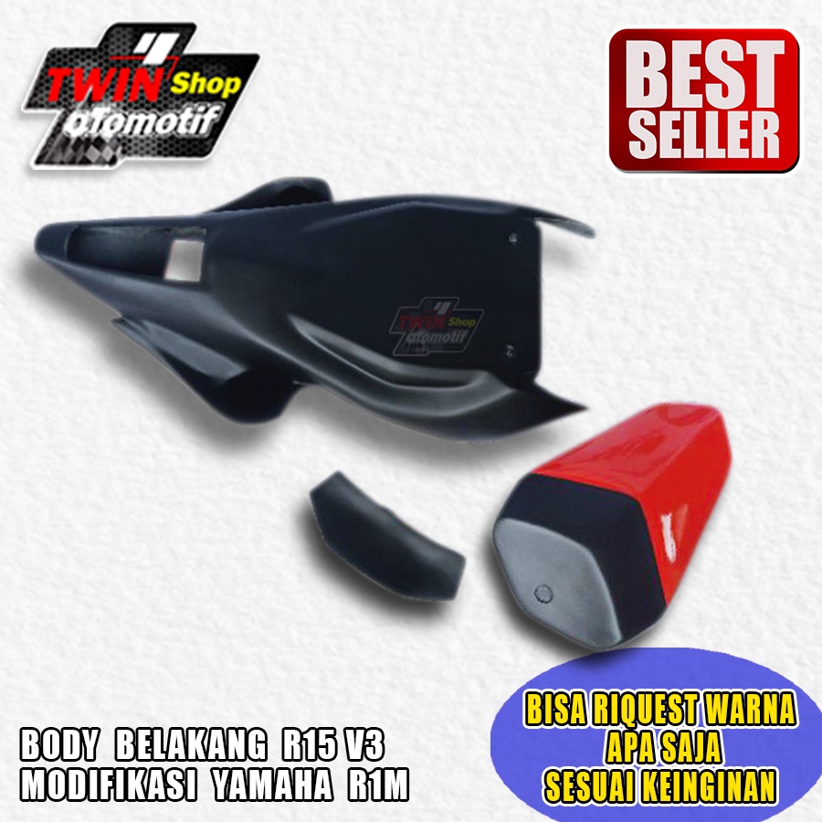 MERAH Rear BODY R15 V3 MODEL BODY R1M BODY R15 V3 BODY R1M SINGLE SEAT ...