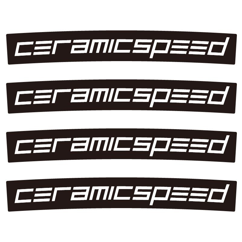 ceramicspeed cs sticker lightning ROVAL wheel set sticker bicycle ...
