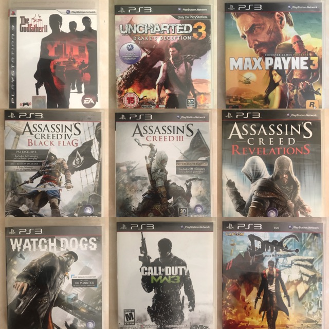 Ps3 Original Games Cd (second) | Shopee Malaysia
