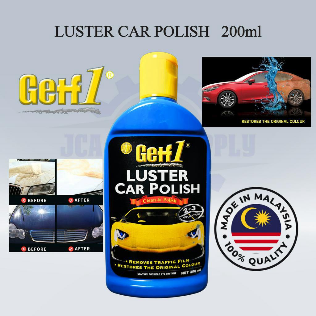 GETF1 LUSTER CAR POLISH 200ml | Shopee Malaysia