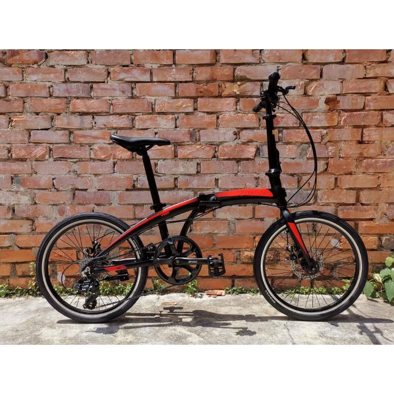 20" TRS Topaz Aluminium Folding Bike | Shopee Malaysia