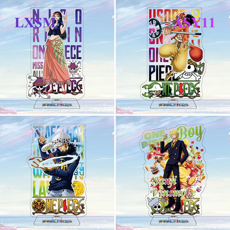 ASY11 One Piece Anime Figure 16Cm Acrylic Stand Model Luffy Roronoa ...