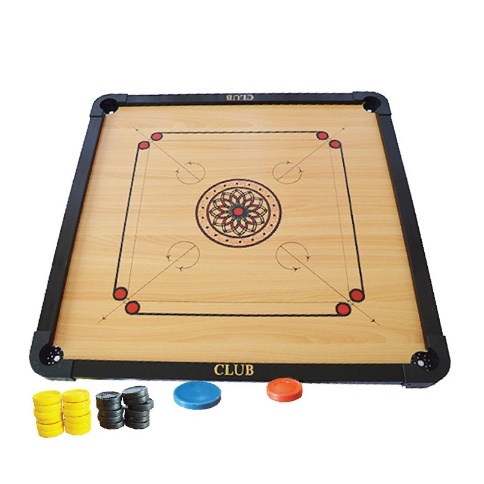 Wooden Carrom Board 2in1 Mini Draught Dam Haji Big Carrom Board Games ...