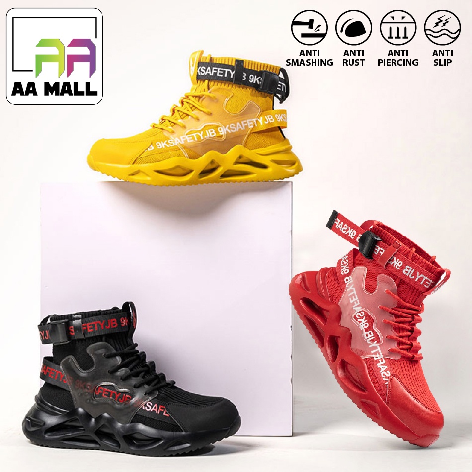 AA MALL Safety Shoes Anti-Smashing Anti-Piercing light and comfortable ...