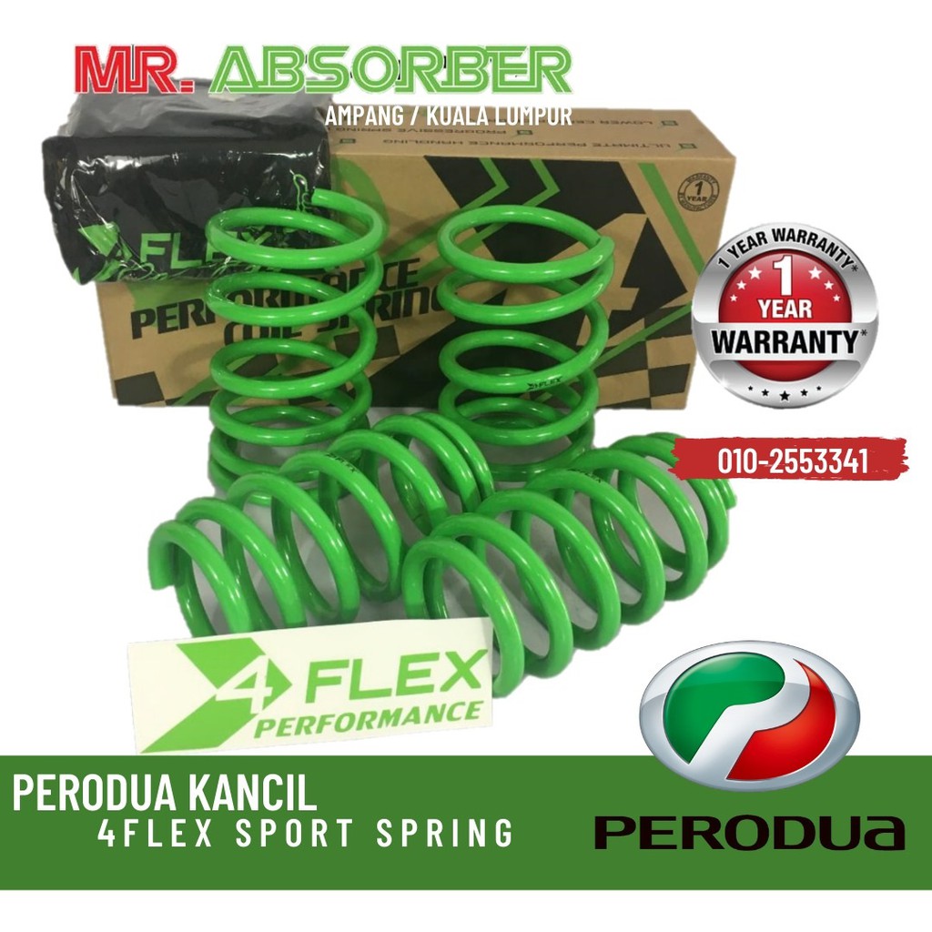 SPRING SPORT 4FLEX PERODUA KANCIL / KELISA / KENARI | Shopee Malaysia