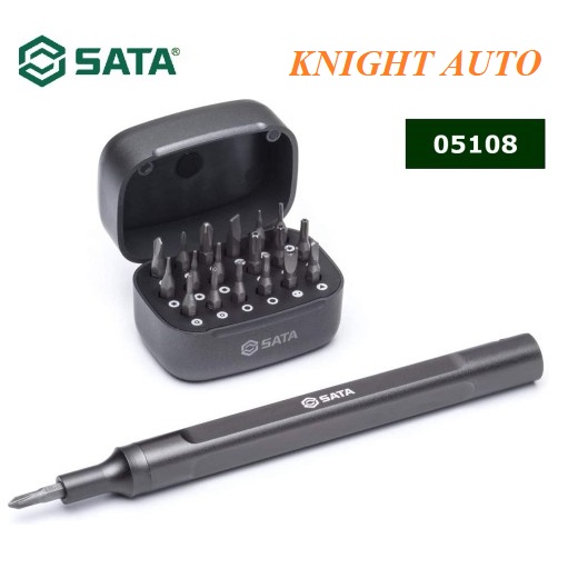 SATA 05108 Multifunction Screwdriver Set Pen 25pcs ID33225 | Shopee ...