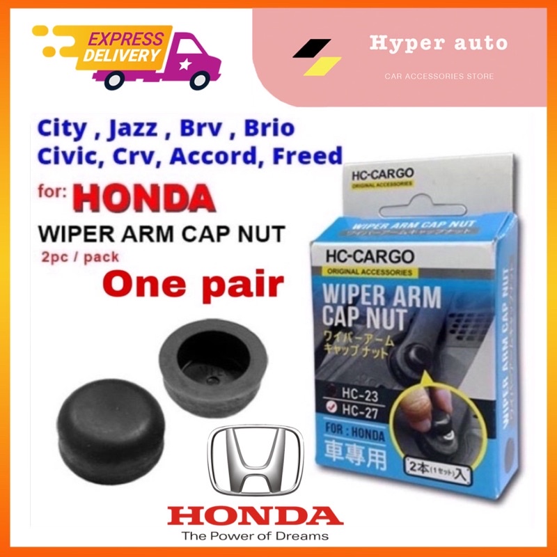 honda Wiper Arm Cap Nut / Cover Fix For Honda City , Jazz , Hrv,Brio ...