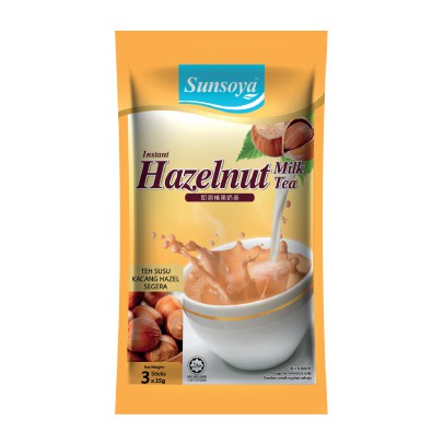 SunSoya Instant Hazelnut Milk Tea (35g x 3 sachet) 榛果奶茶 | Shopee Malaysia