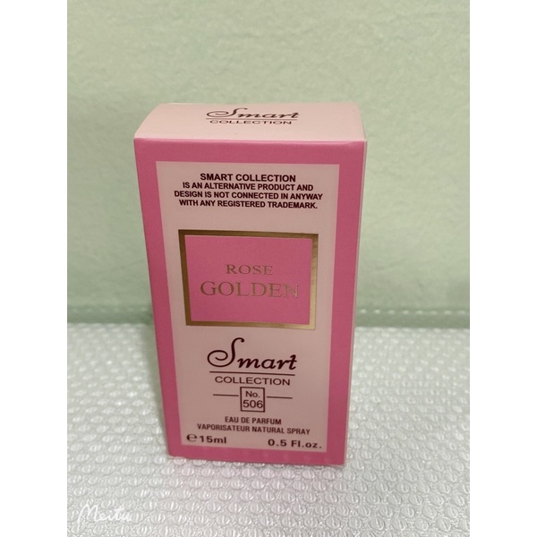 Smart collection perfume 15ml Inspired by Rose goldea perfume | Shopee ...