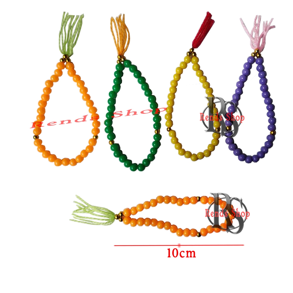 (Contains 100) Mute Tasbih Souvenir Small Plastic Mini Dop 33 Items ...