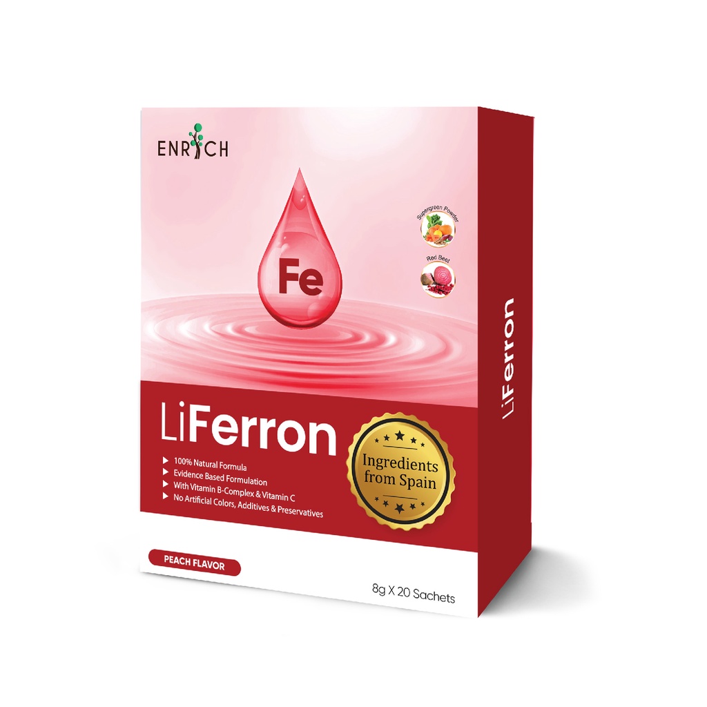 Liferron Iron supplement 8g x20 sachets | Shopee Malaysia