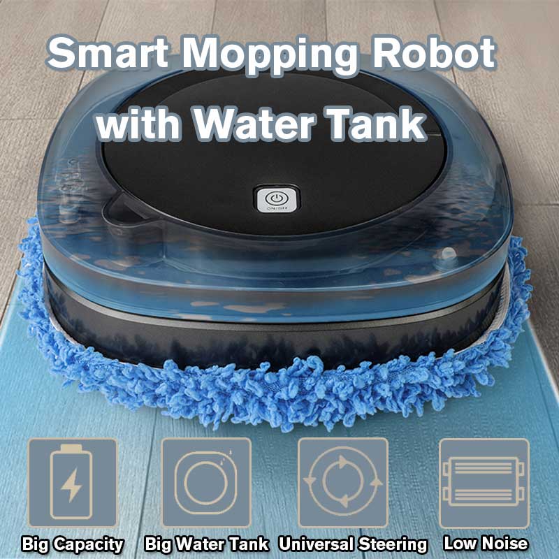 2024 New Household Automatic Smart Mopping Machine With Water Tank ...