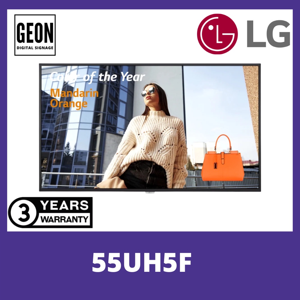 LG 55" inch 55UH5F 55UH5F 4k UHD Signage Display | Shopee Malaysia