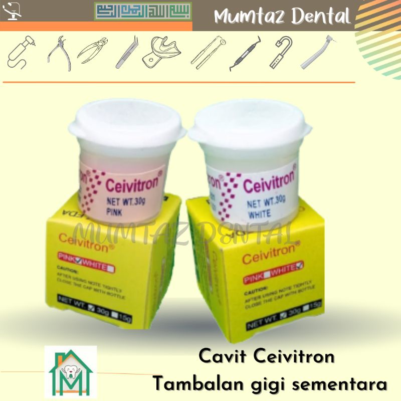 Cavit Ceivitron, Temporary Dental Patch | Shopee Malaysia