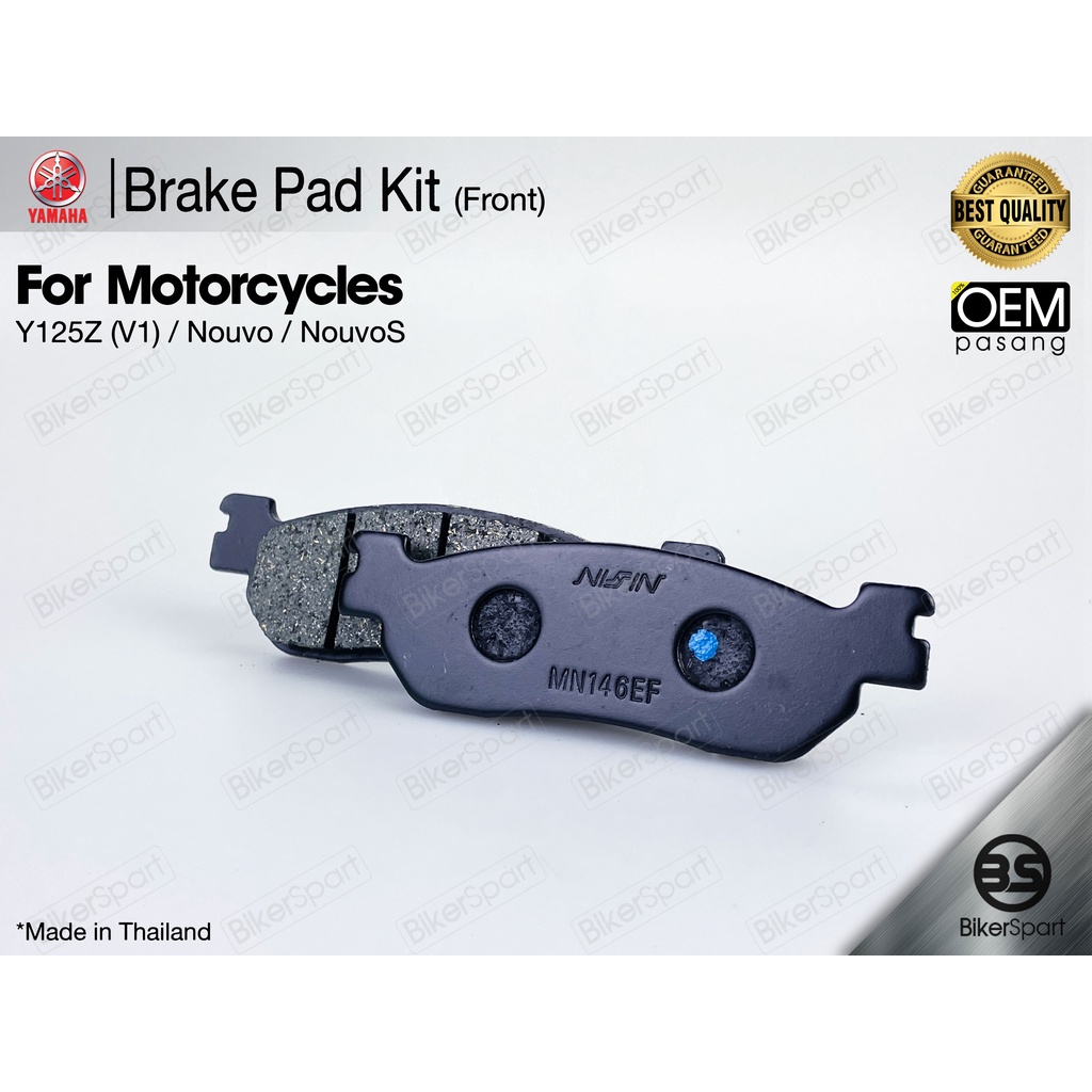 Yamaha Y125Z / 125Z / Y125 Lama / Nouvo / Nouvo S / SRL Disc Brake Pad ...