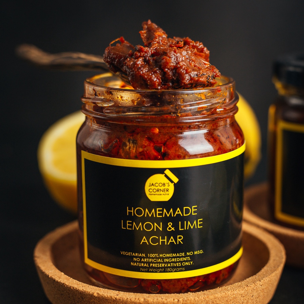 Homemade Lemon & Lime Achar | Jacob's Corner Achars | Limau | Achar ...